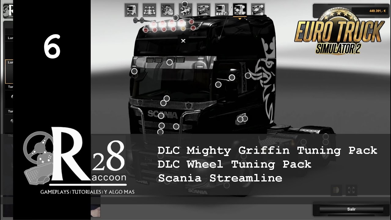 Euro Truck Simulator 2 | DLC Mighty Griffin Tuning Pack | DLC Wheel ...