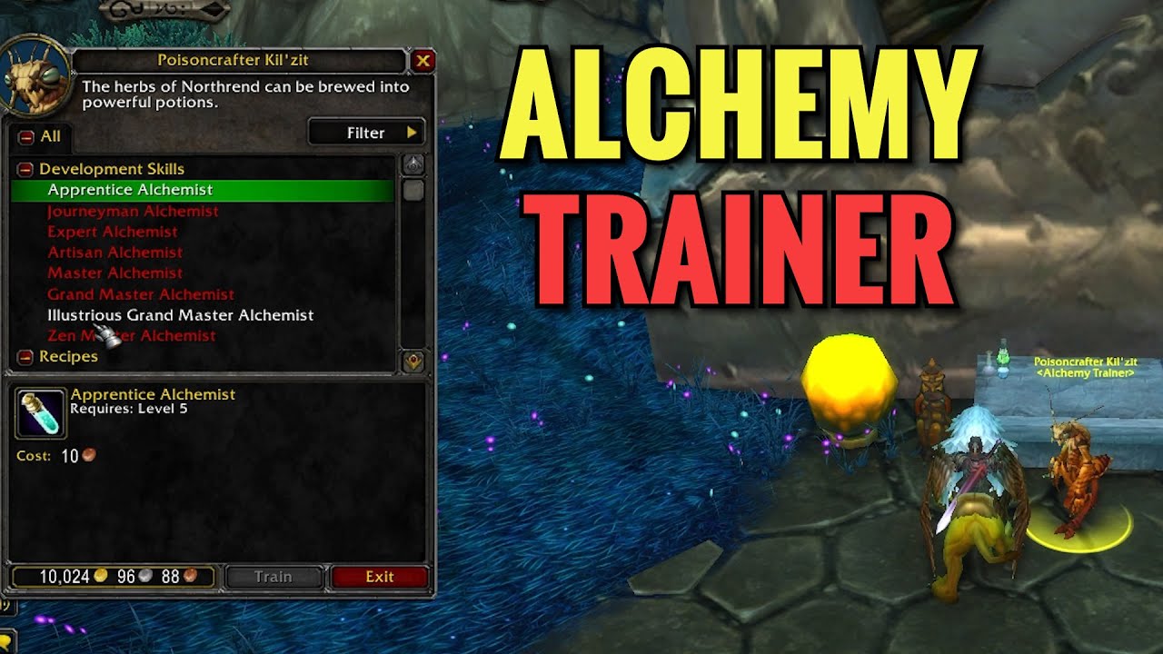 Pandaria Alchemy Trainer Location (WoW MOP) - YouTube