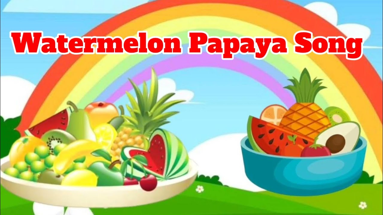 Lil Kidz Tv - Watermelon Papaya Song | Fruit Salad Song | Kids songs ...