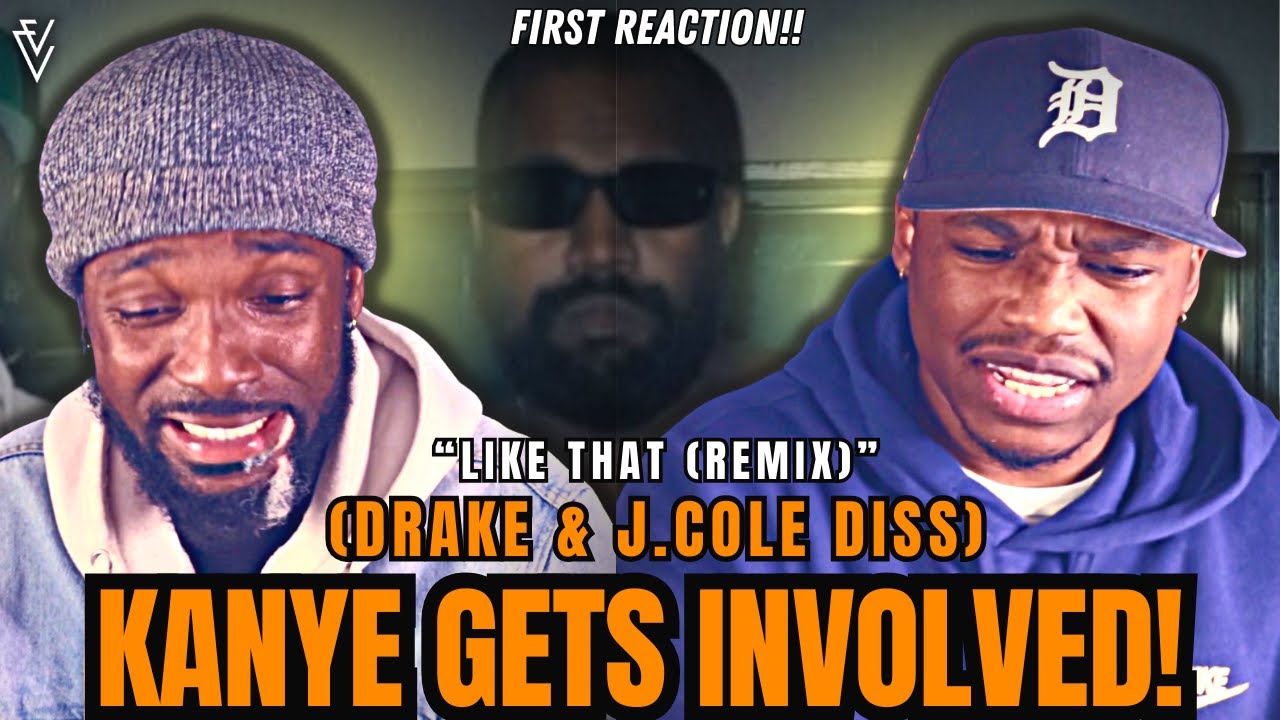 Kanye - Like That Remix (J. COLE & DRAKE DISS) | FIRST REACTION - YouTube