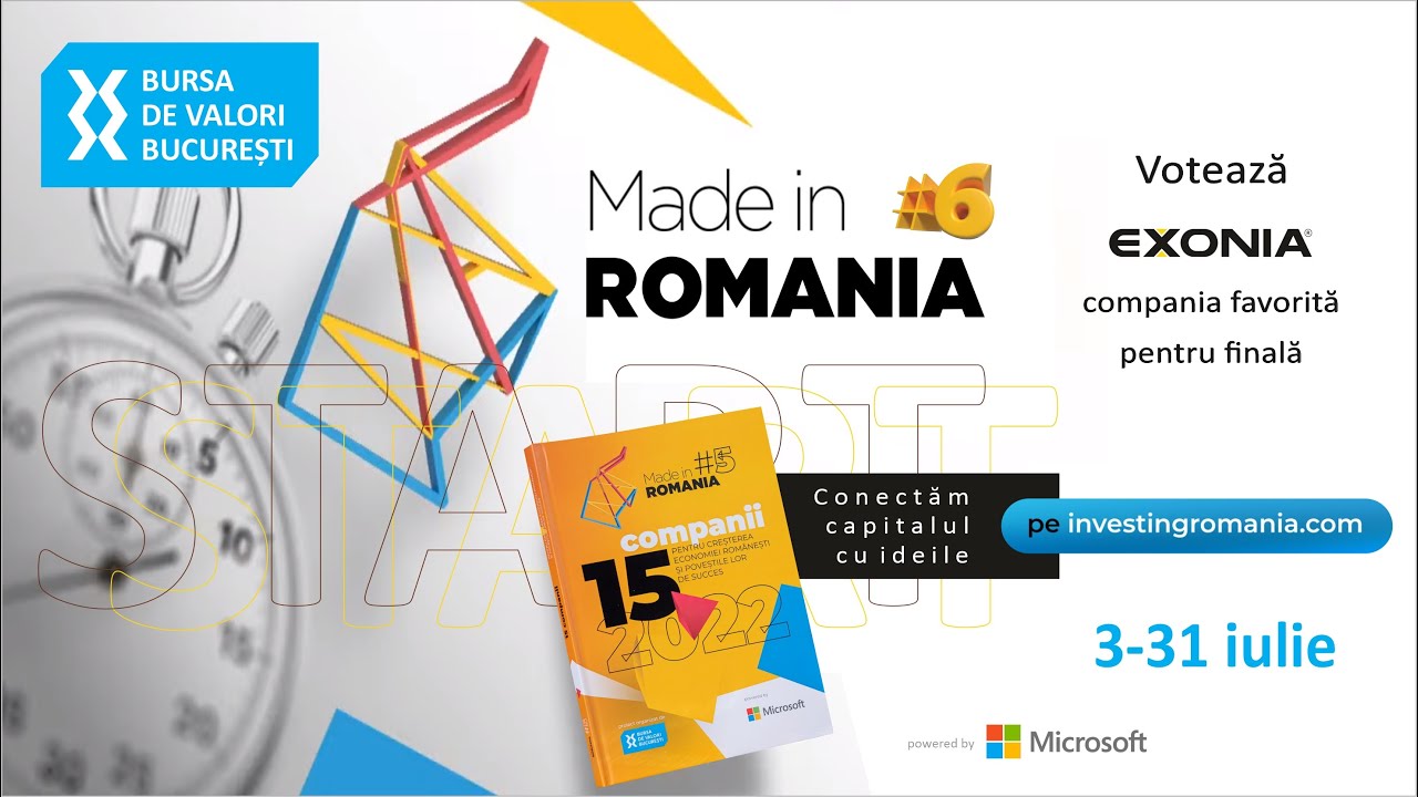 Votați Exonia în finala Competiției brandurilor ”Made in Romania” a ...