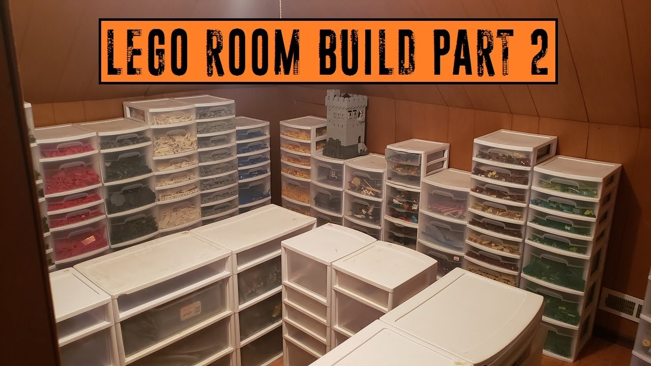 Lego Room Build - Part 2 - YouTube