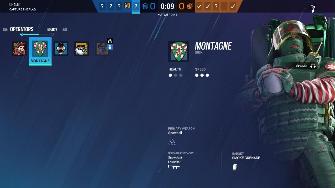 R6 Christmas Snowball Intro - YouTube