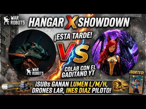 War robots Vs Hangar X Día 1 ft @elgaditanowarrobots614 Lumen Lar Ines #WRwinLAR