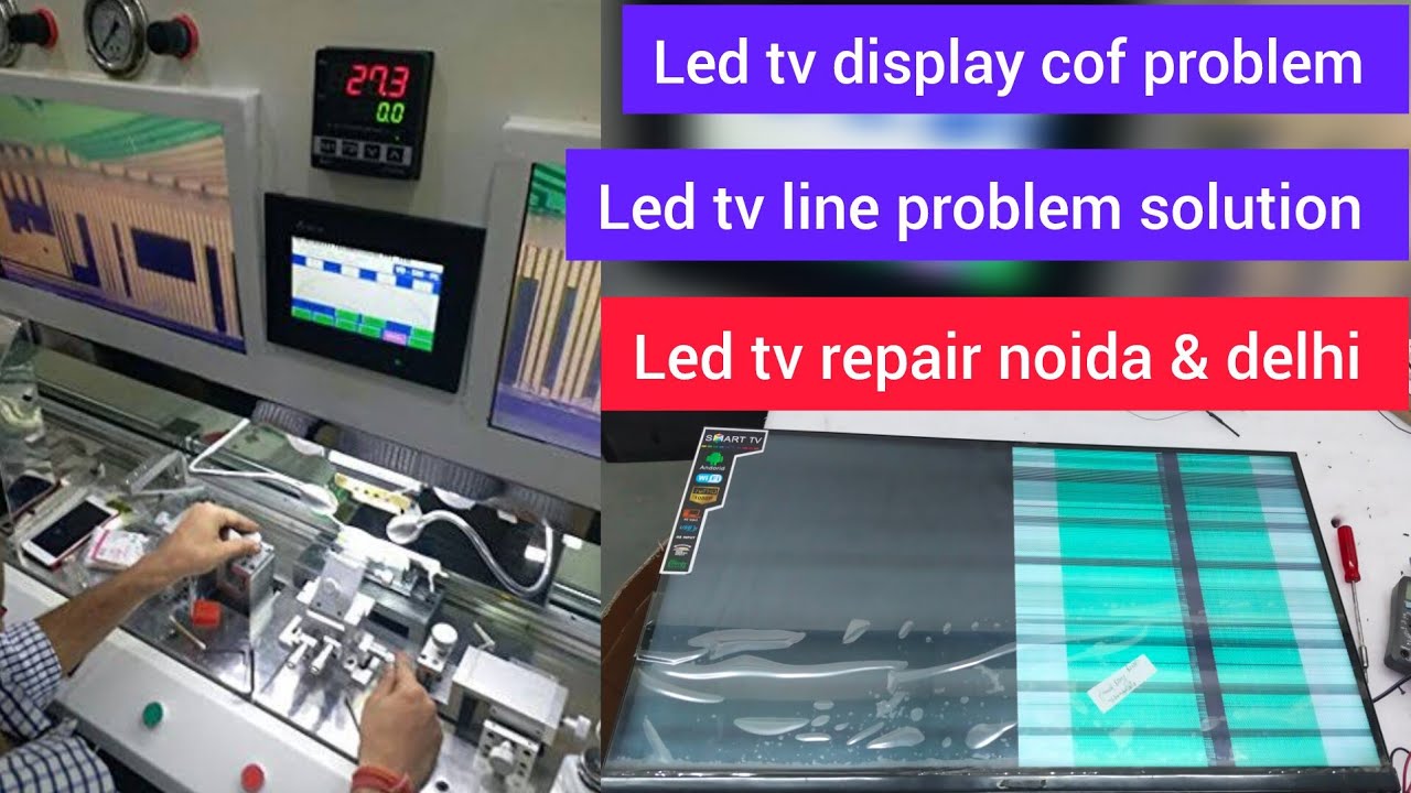 LED tv line problem solution|| Led tv display problem repairing|| LED ...