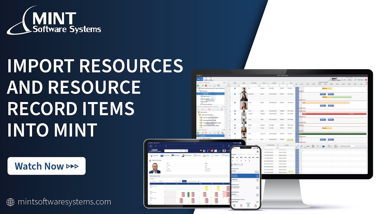 Import Resources and Resource Record Items into MINT - YouTube