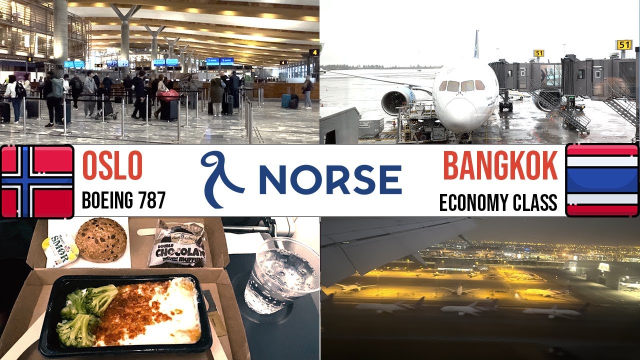 CHEAP & comfortable - Norse Atlantic Airways flight from Oslo to ...