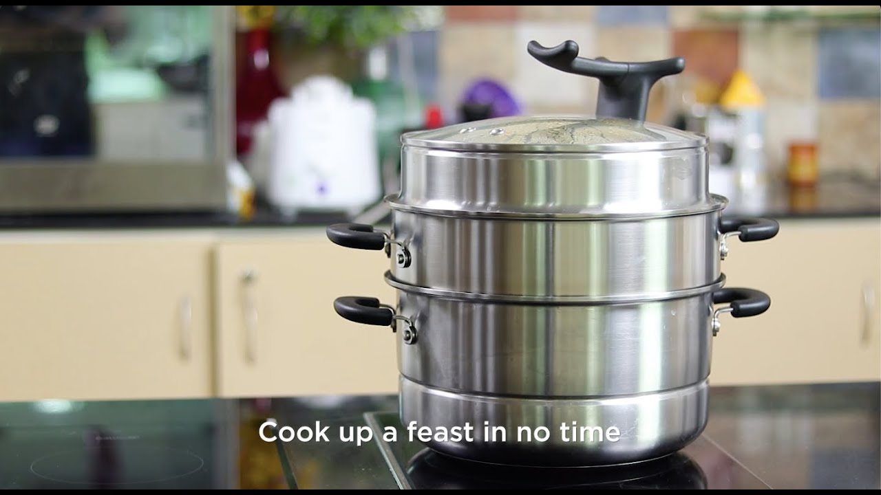 A multi steamer ideal for steaming , curries and boiling large quantity ...