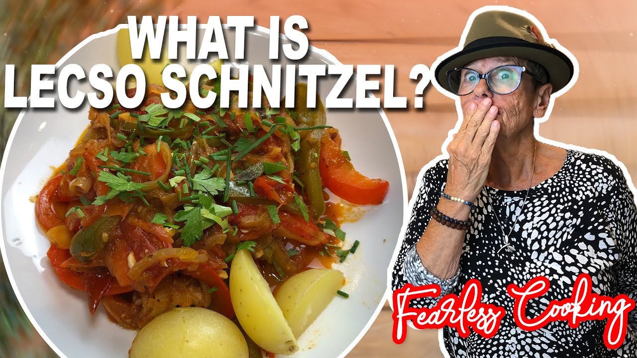What is Hungarian Lecso Schnitzel? Hungarian Lecso recipe - YouTube
