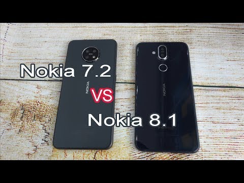 Nokia 7.2 vs Nokia 8.1 | SpeedTest and Camera comparison