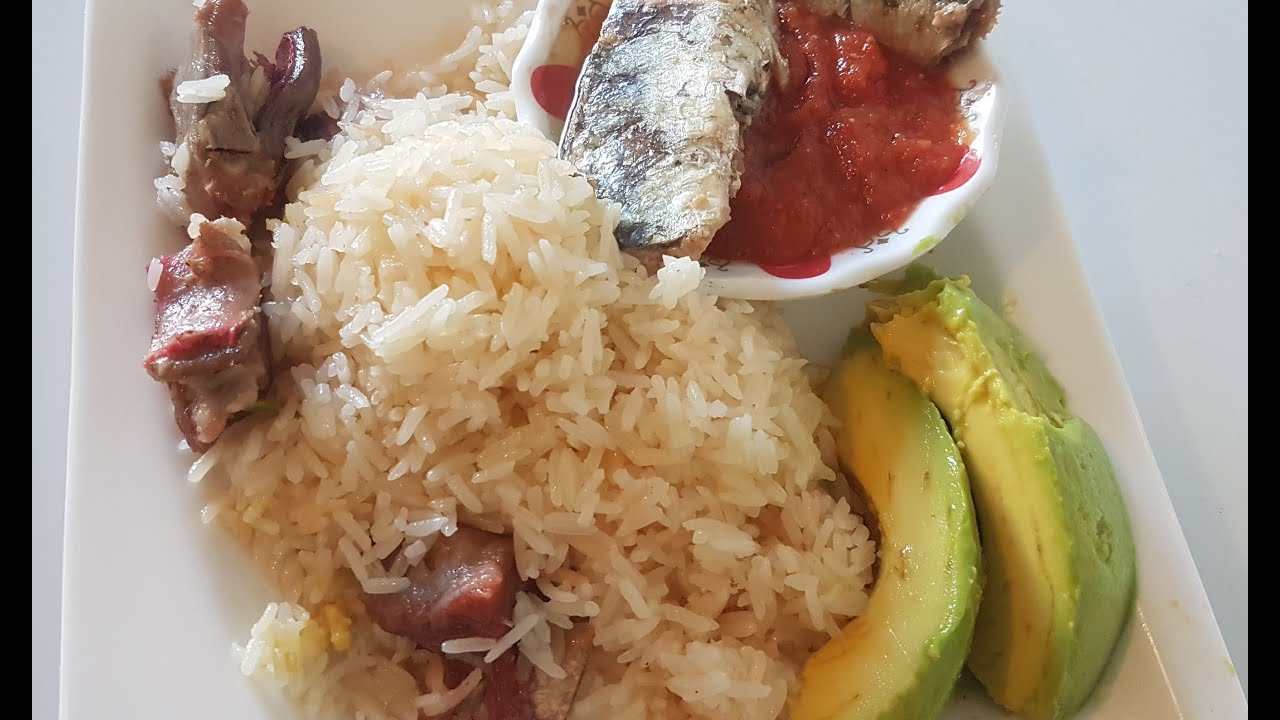 How to make this quick Ghana Braised Rice/Anwamo/Oil Rice - YouTube
