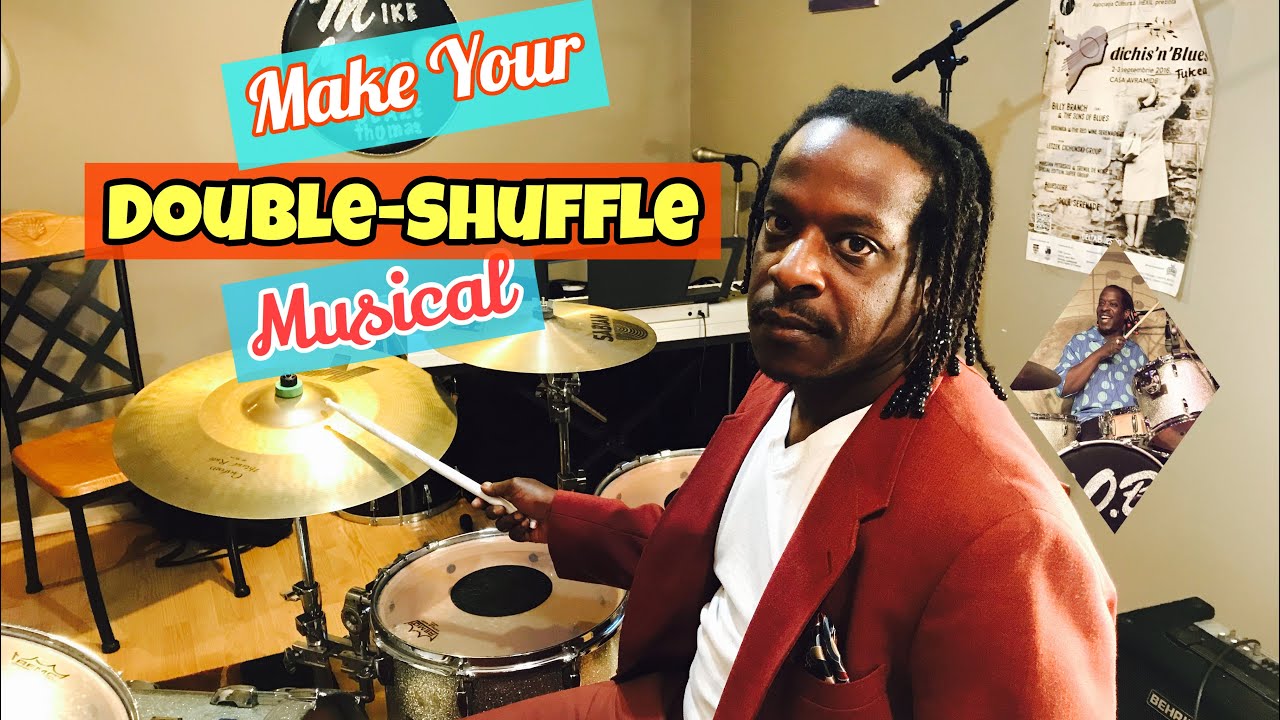 How to make your blues double-shuffle musical - YouTube