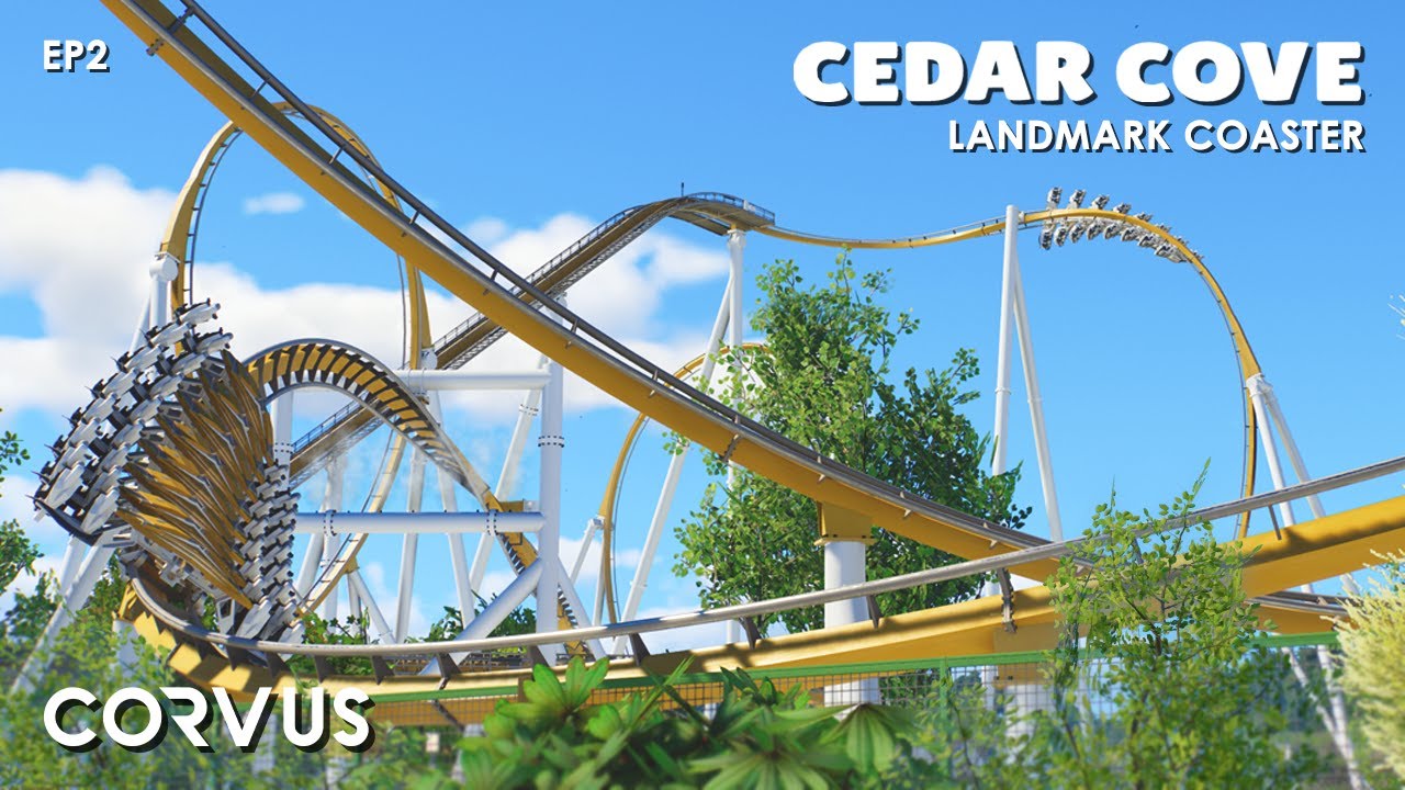 B&M WING COASTER! | Cedar Cove Ep2 | Planet Coaster 2 - YouTube