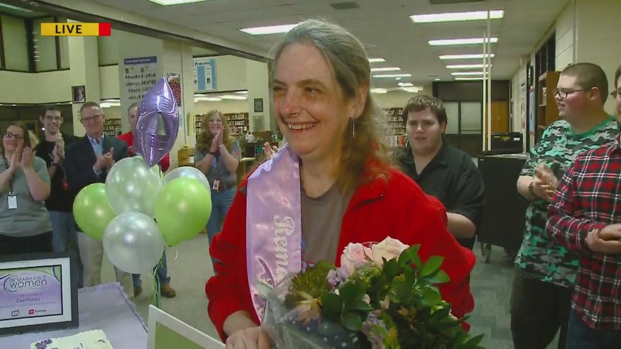 Eve Peters is Remarkable Women Winner - YouTube