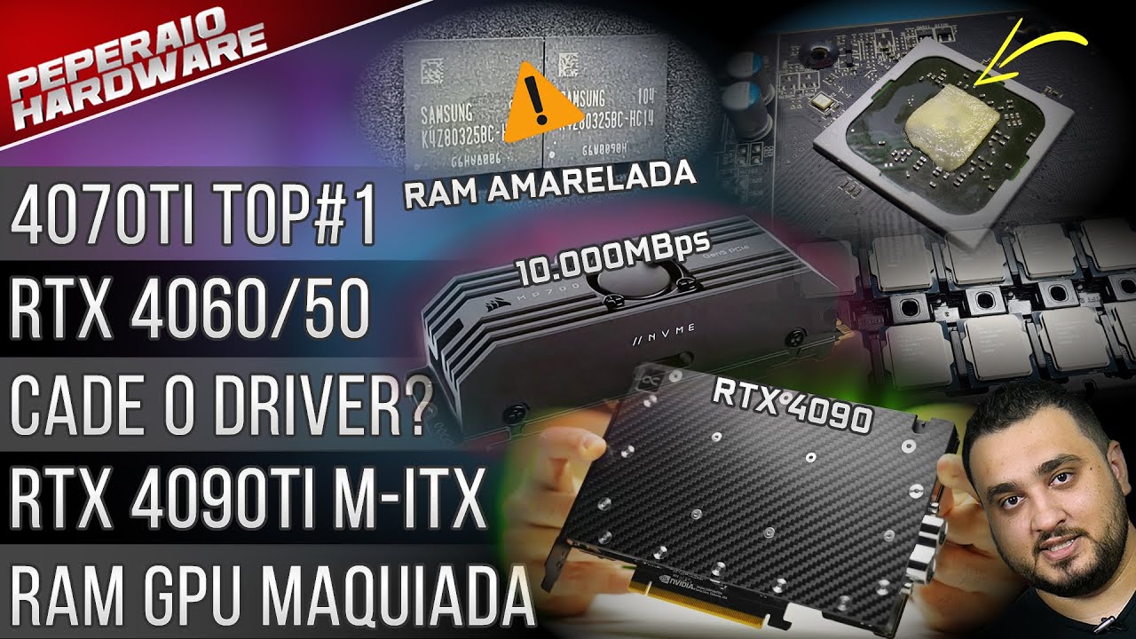 Resumão – 50 dias sem driver / RTX 4050 e 4060 / Intel encerrou / RX ...