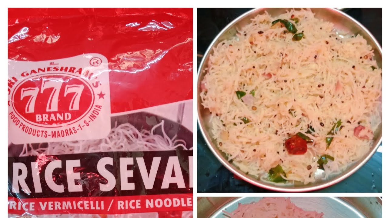 777 Instant Rice Semiya | Instant Semiya Recipes | Kara Semiya | Sweet ...
