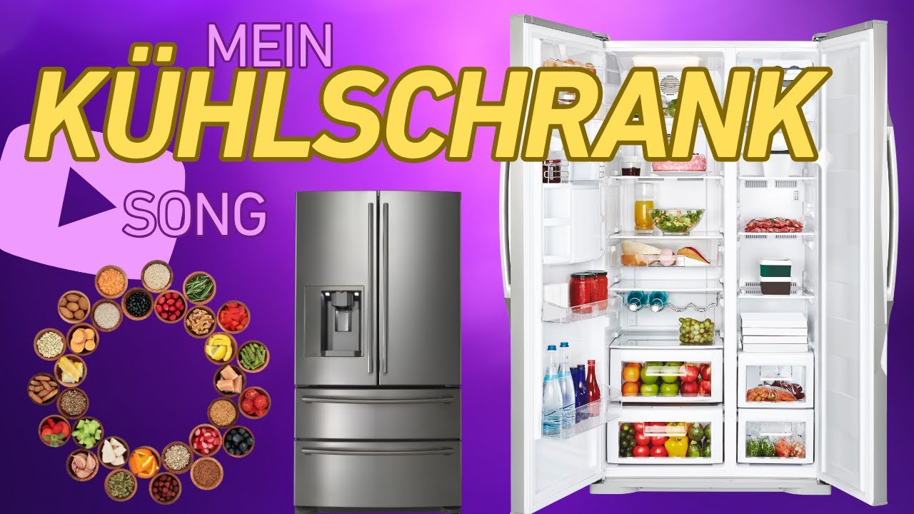 Essen SONG | Kühlschrank Lied | Food song in German - YouTube