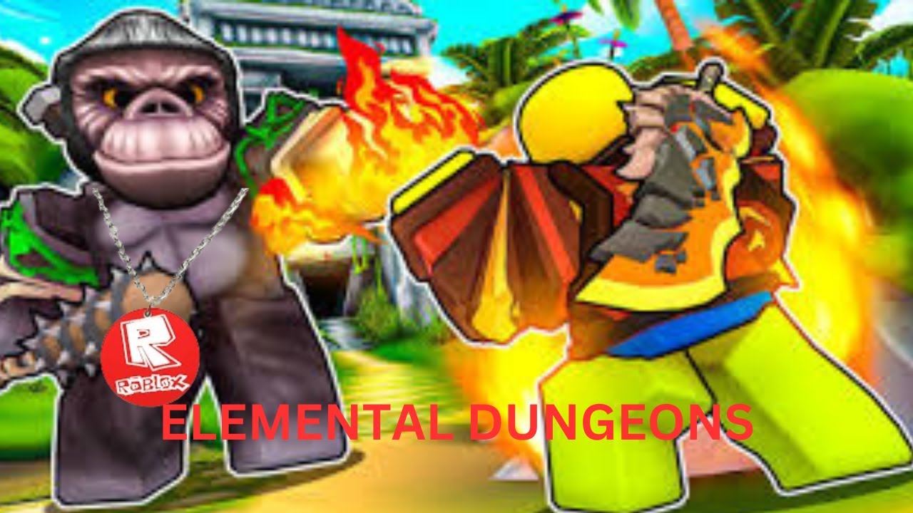RAIDING BIG BOSSES IN ELEMENTAL DUNGEONS ON ROBLOX!? - YouTube