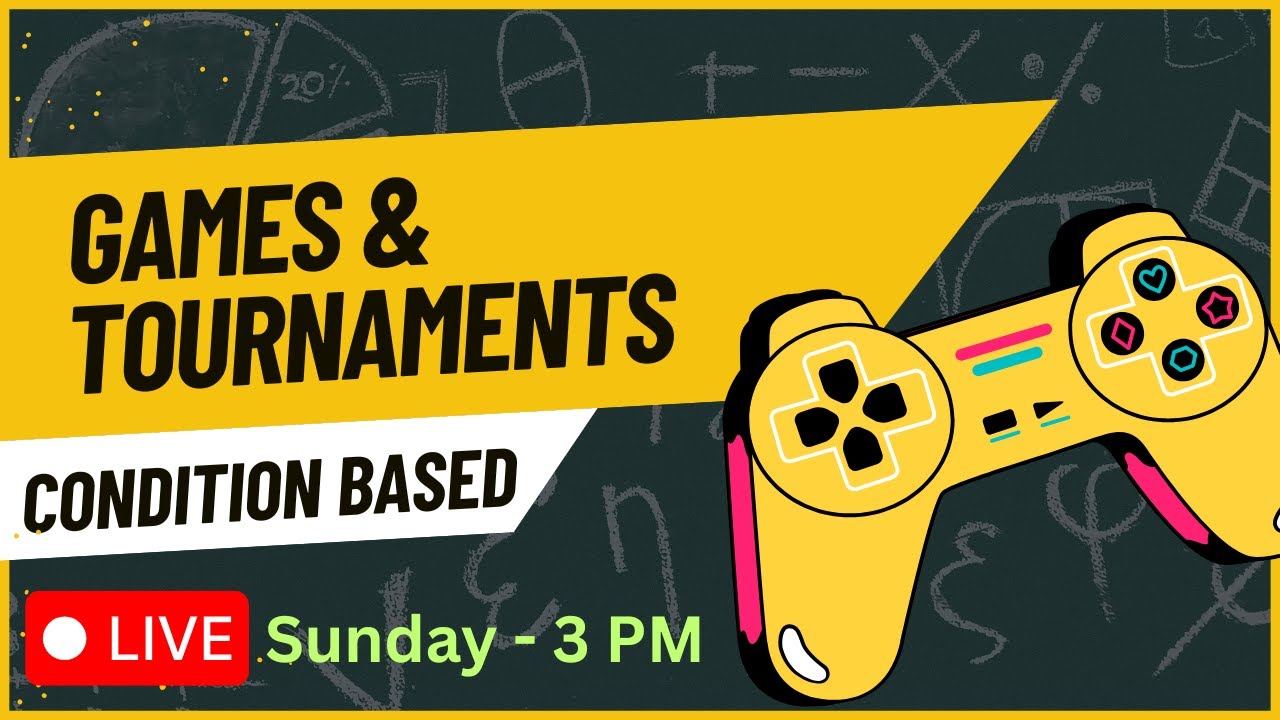 Games & Tournaments - theory and sets - YouTube