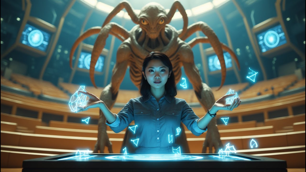 Alien Professor Makes Fun of Human Student, Until Seeing the Test ...