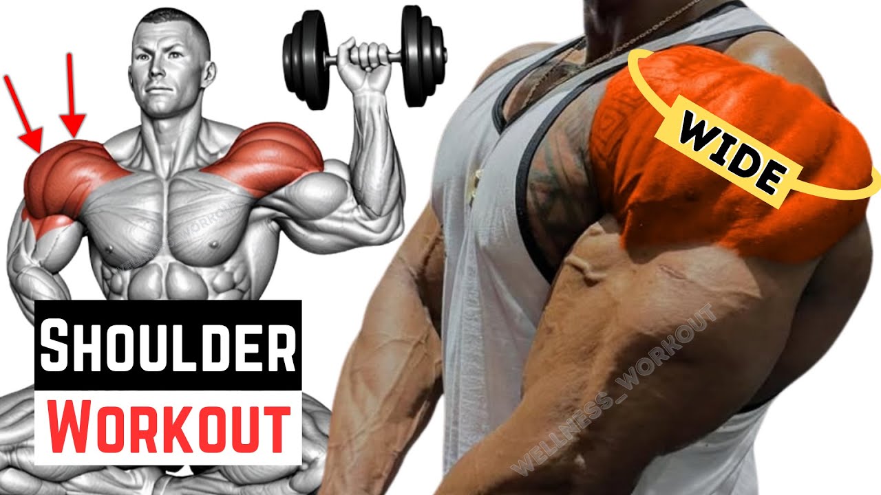 How to Get Wider Shoulders | Best Shoulder Workout for Size - YouTube