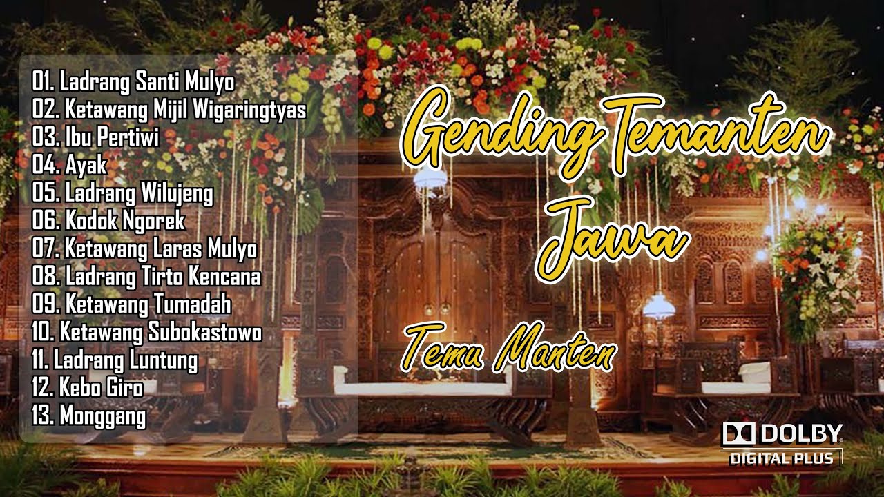 GENDING MANTEN JAWA - YouTube