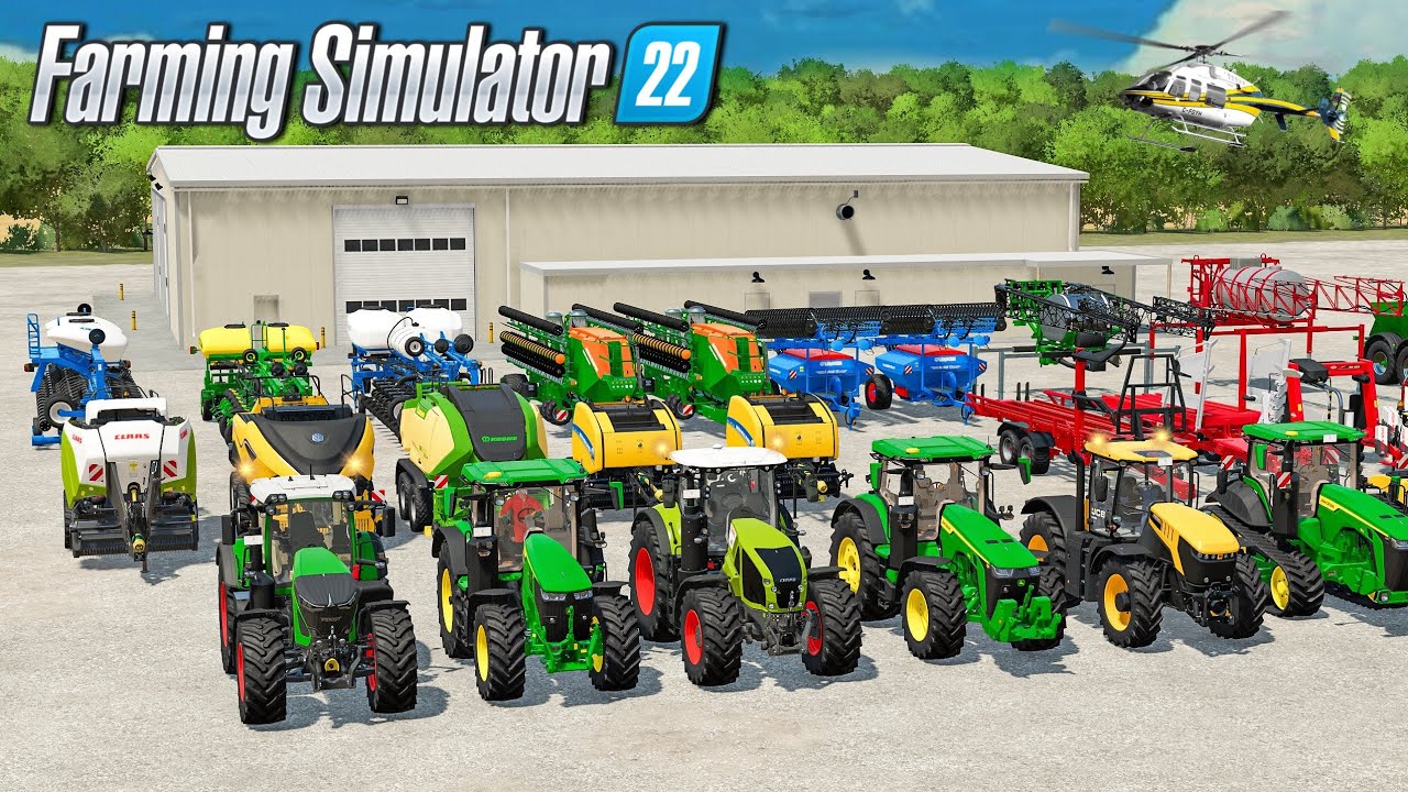 I Build NEW FARM with NEW MAP In FS22 | FS22 | TIMELAPSE | - YouTube