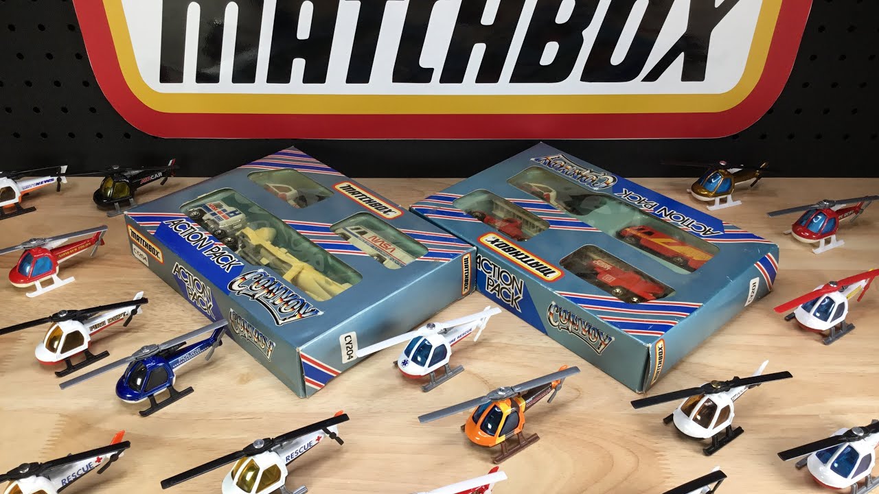 Matchbox Vintage Convoy Action Packs! - YouTube