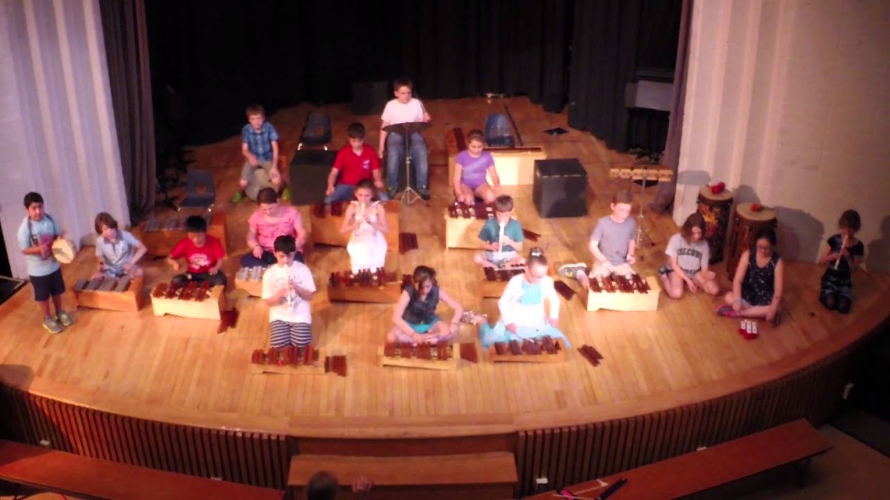 4th Grade Orff Ensemble - Spring Concert - May 8, 2015 (Part III) - YouTube