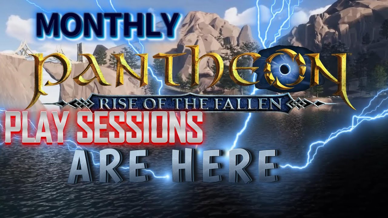 Pantheon MMO Monthly Tests 2023 Announcement - YouTube