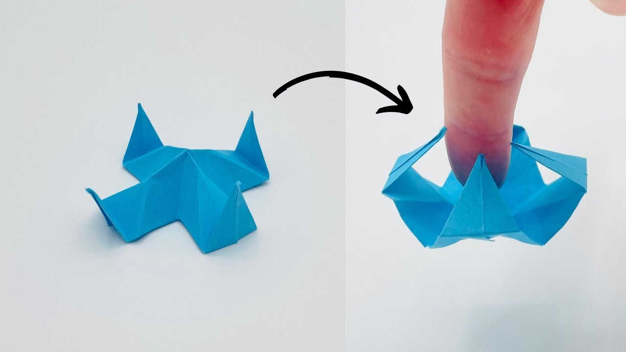 Origami Paper Trap – Fun & Easy Folding Guide for Beginners - YouTube