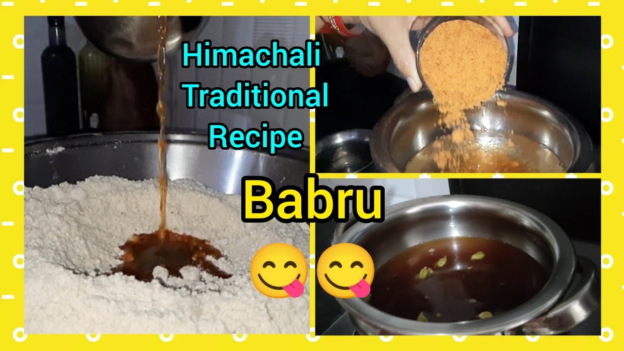 Himachali Traditional Recipe😋 "Babru"|| @SeemaBhardwaj - YouTube