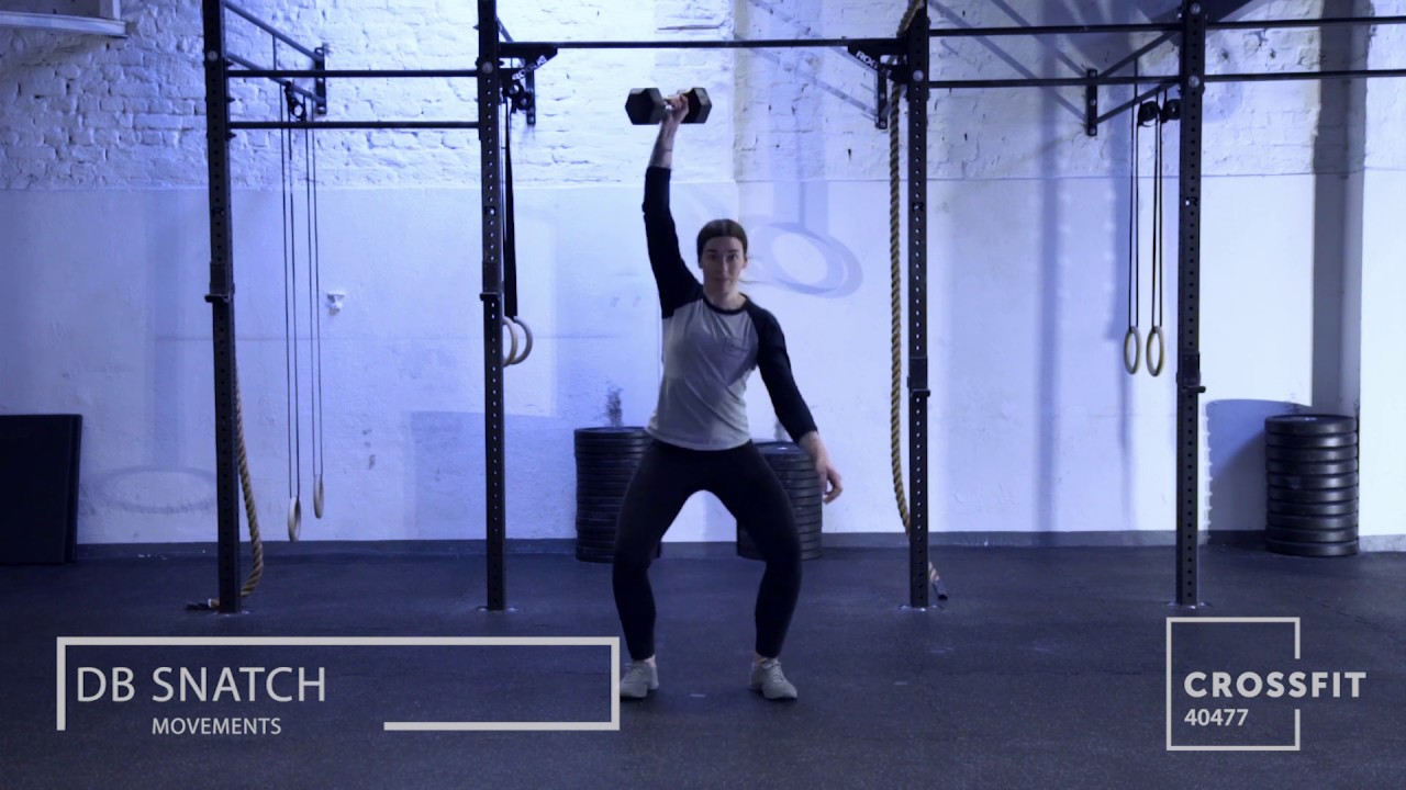 DUMBBELL SNATCH - YouTube