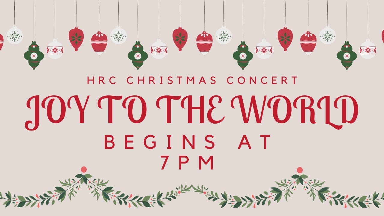 CHRISTMAS CONCERT 2020 | "Joy To The World" - YouTube
