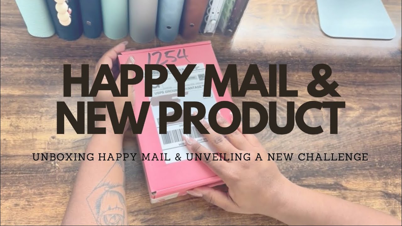 HAPPY MAIL | UNBOXING | NEW PRODUCT RELEASE | @KiaBudgets#budgeting # ...