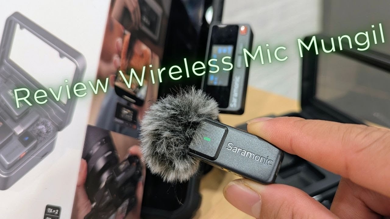 SARAMONIC Air Dual Channel Wireless Mic REVIEW - MIC mini Fitur MAXI ...