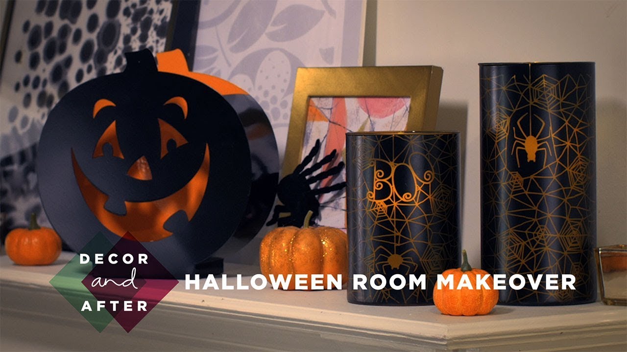 Decor and After | Halloween Room Makeover - YouTube