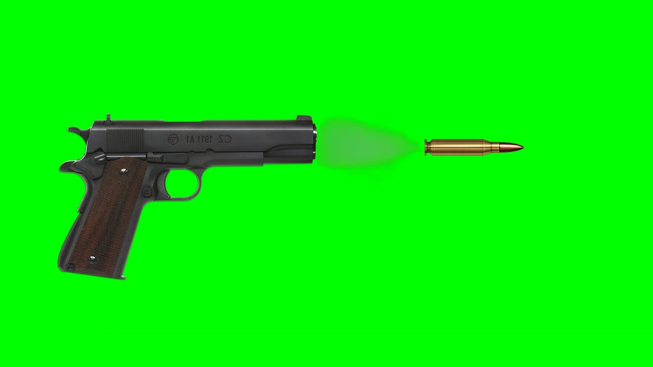 Free HD greenscreen gun fire muzzle flash green screen - YouTube