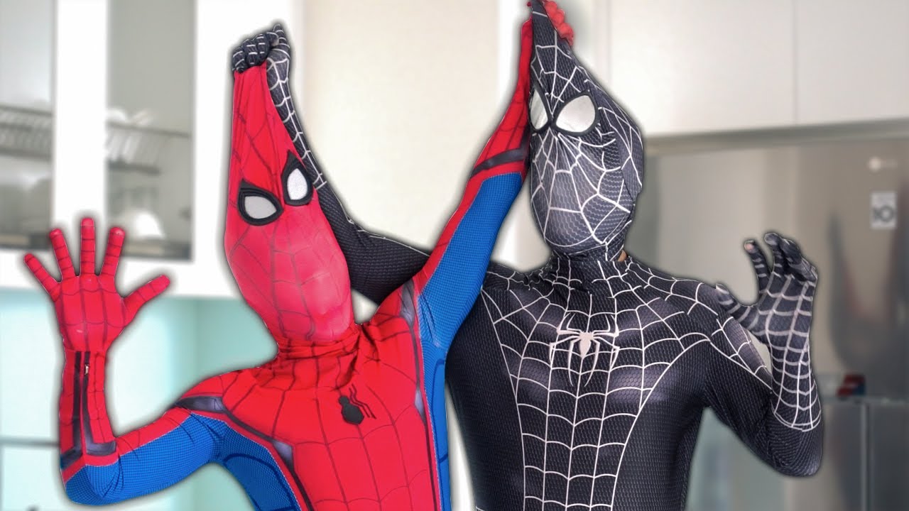WHO ARE YOU ? Spider-man ? - YouTube