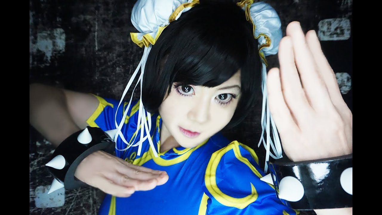 [Costume*Makeup] Street Fighter*Chun-Li*스트리트 파이터*춘리 코스프레 메이크업 - YouTube