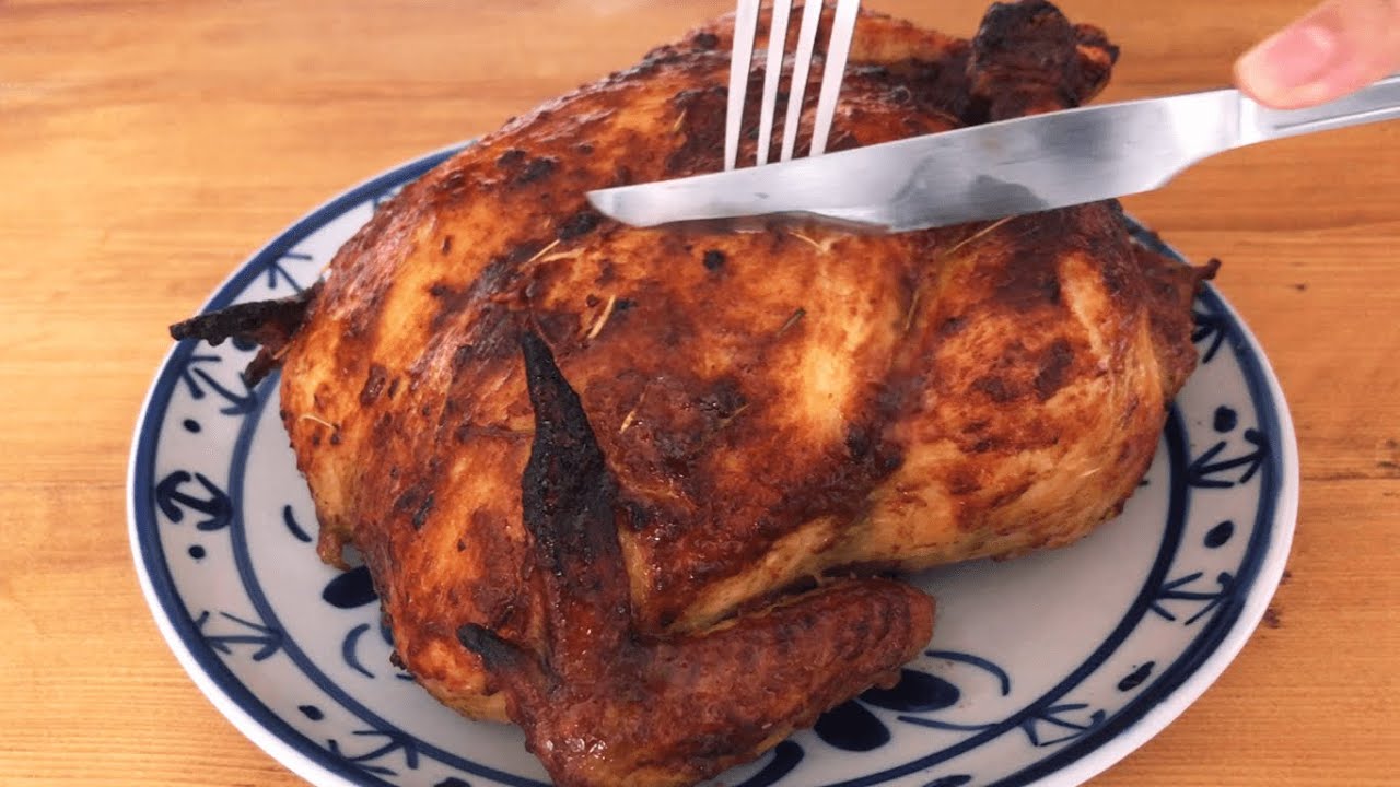 FRANGO ASSADO DE PADARIA COM FAROFA SUCULENTO E PERFEITO PARA O NATAL ...