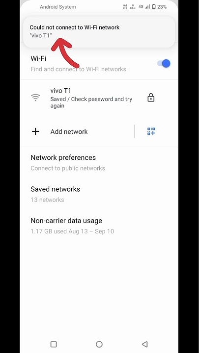 wifi could not connect network samsung | how to fix wifi connect problem on Vivo y 16 #shorts ...