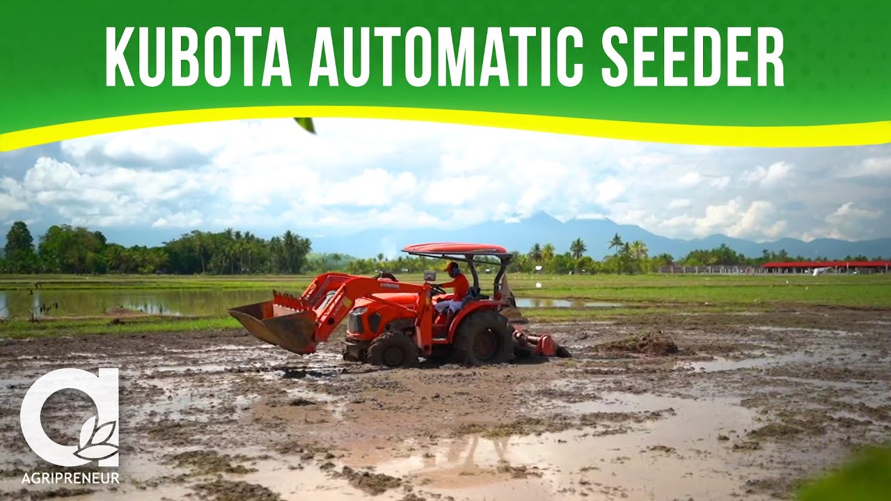 Kubota Automatic Seeder na Kaagapay sa Pagsasaka - YouTube