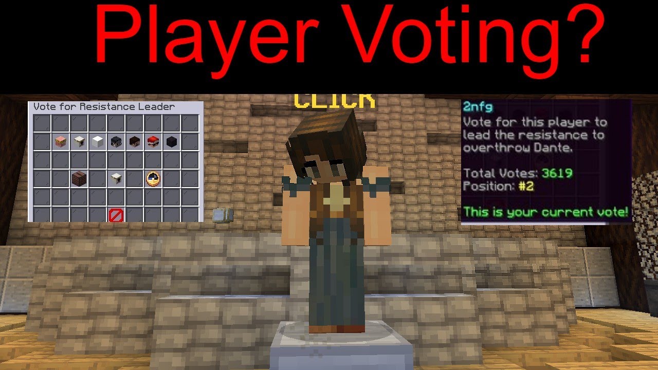 Voting Players For Mayor? New Dante Stuff! (Hypixel Skyblock) - YouTube