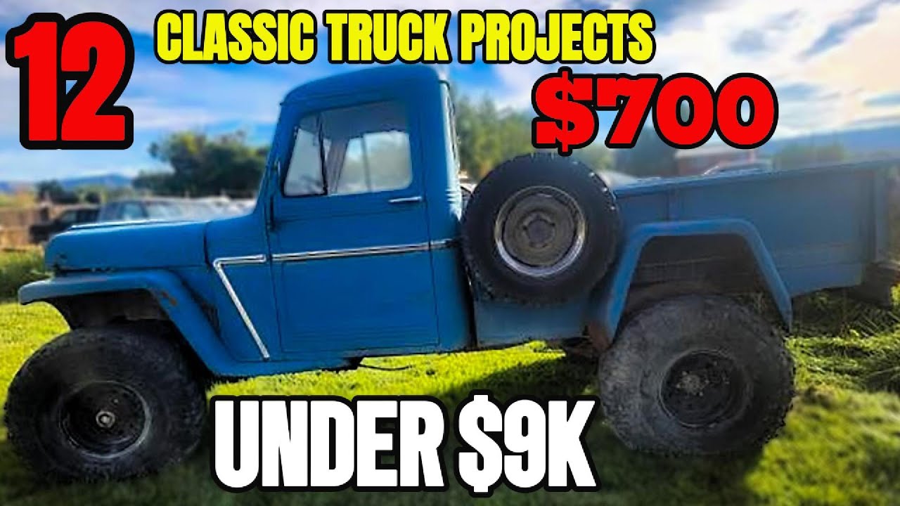 Affordable Restorations: 12 Classic Truck Projects Under $9K - YouTube