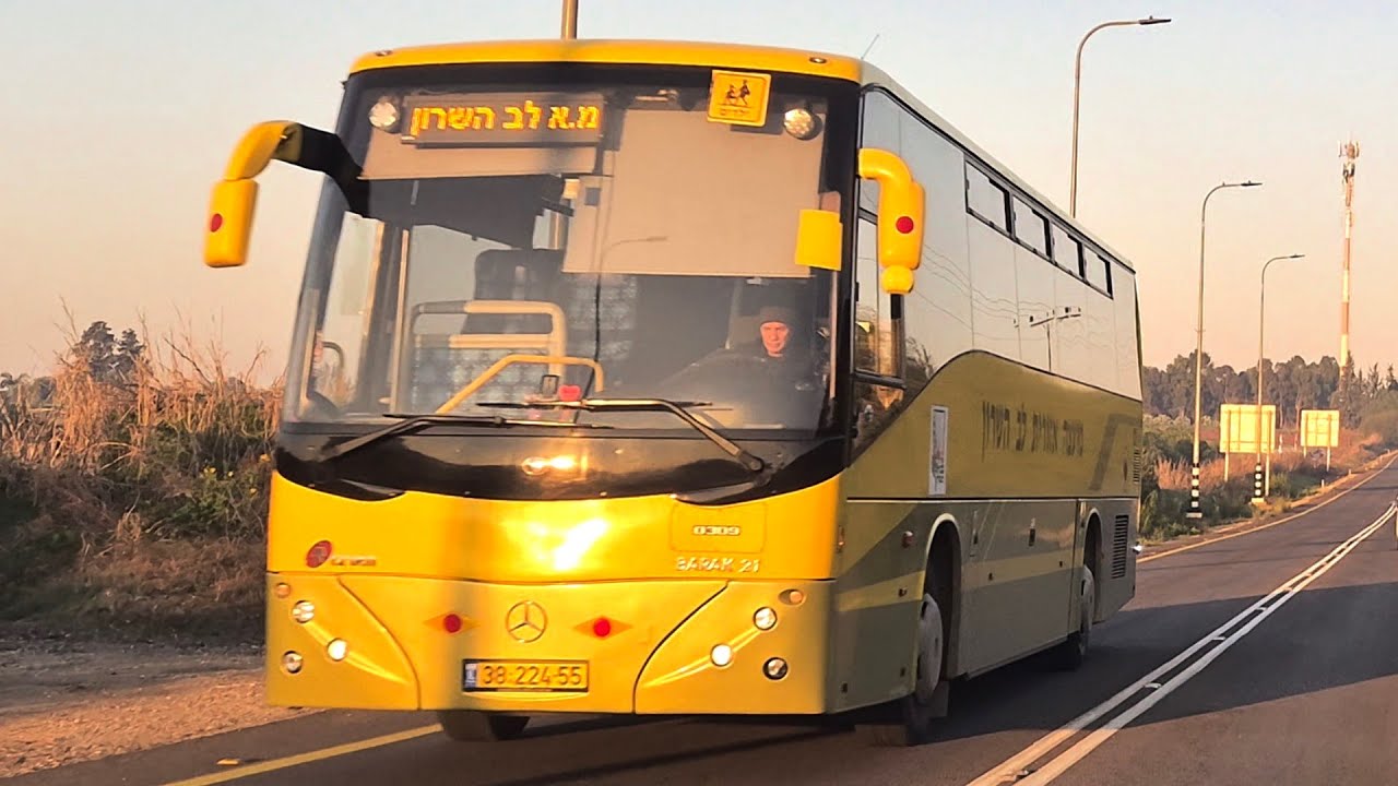 Mercedes Benz Oc500 Barak 21 of Lev HaSharon Reigonal Council in Kadima ...