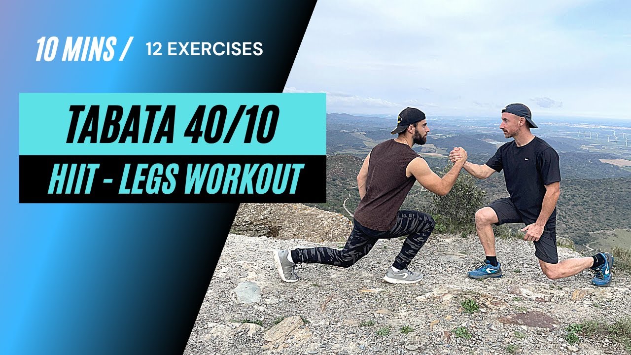 Tabata workout 40/10 10 minutes 40/10 - Hiit tabata music with timer ...