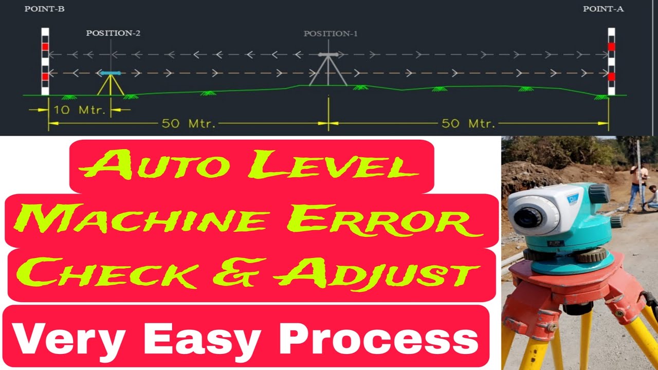 Auto Level Instrument Error Adjust Auto Level Machine Calibration auto-level-instrument-error-adjust-auto-level-machine-calibration