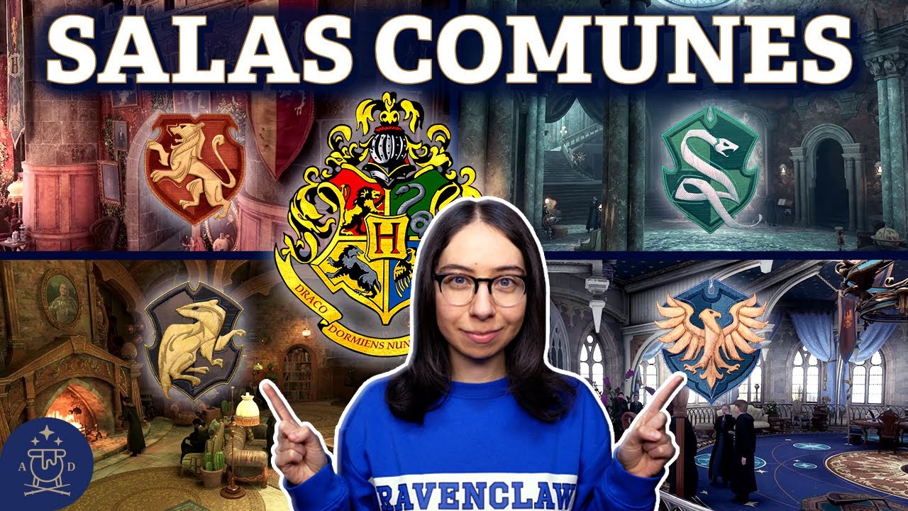 TODO lo que NO SABÍAS sobre las SALAS COMUNES de Hogwarts | Harry ...