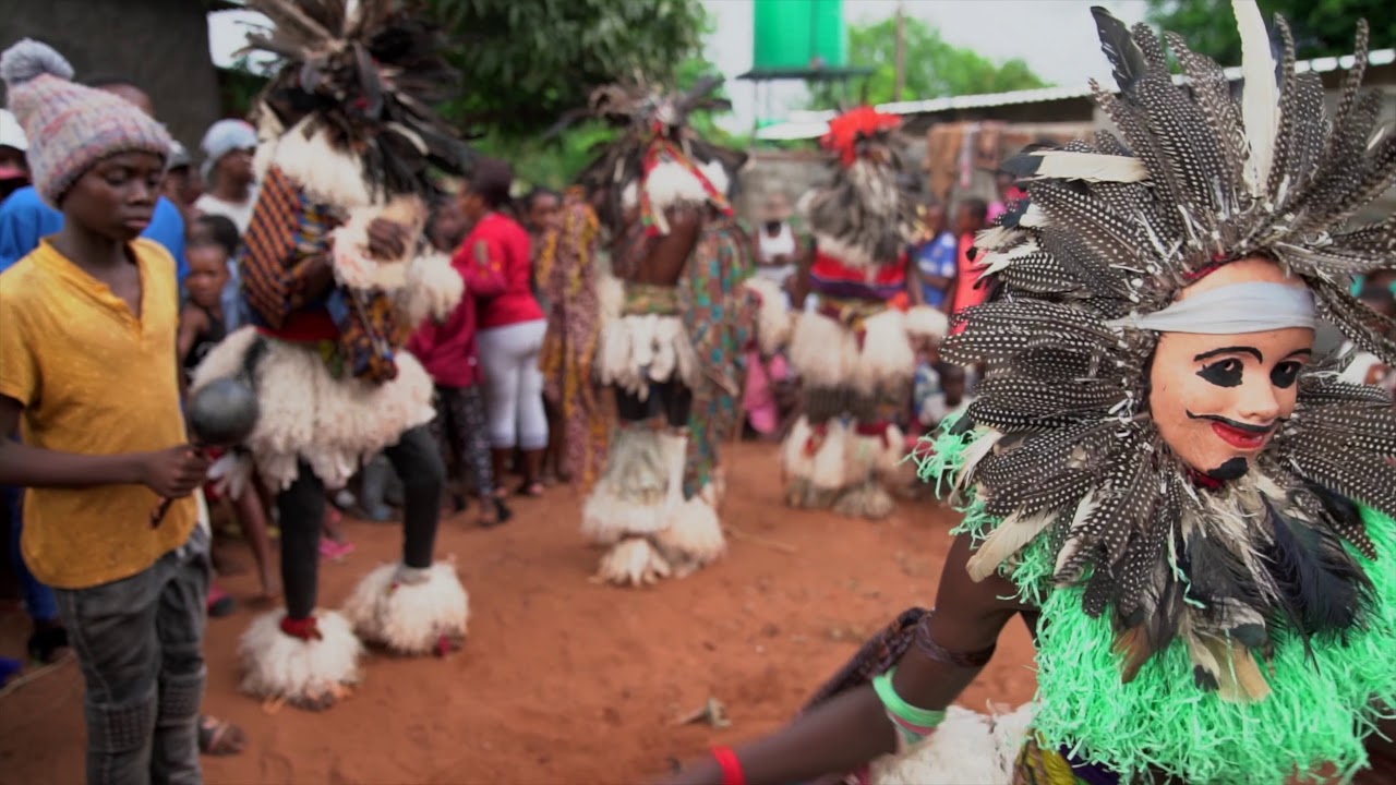 Gule Wamkulu - masked dance of the Nyau people - YouTube